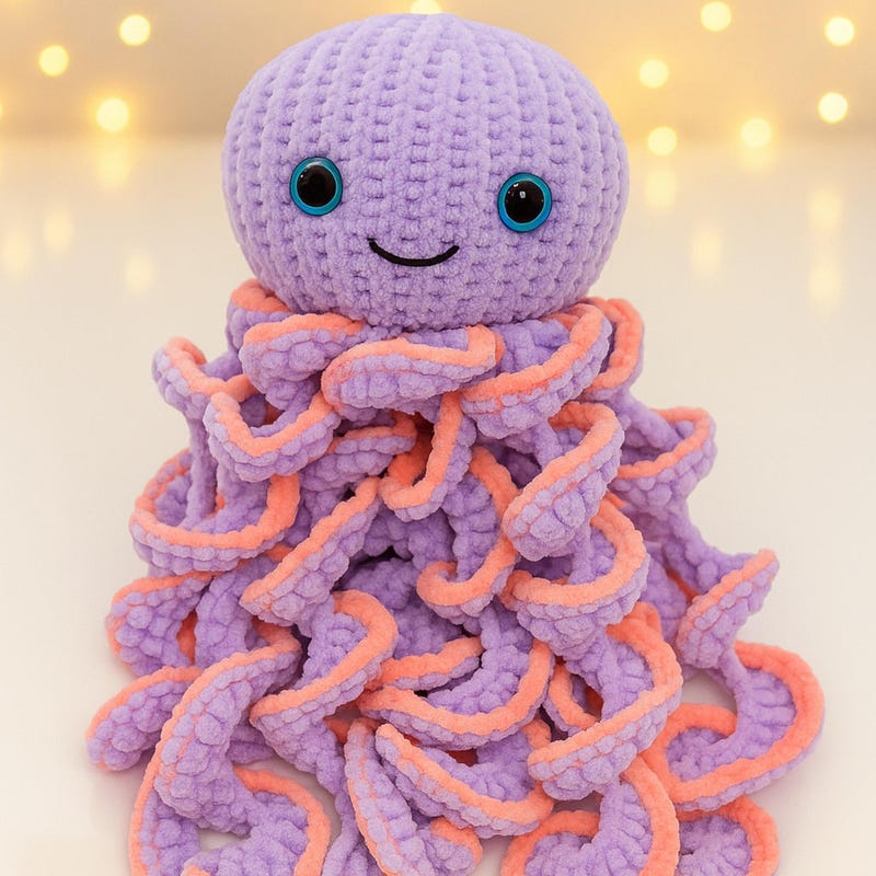 Octopus Knitting Pattern - Etsy UK