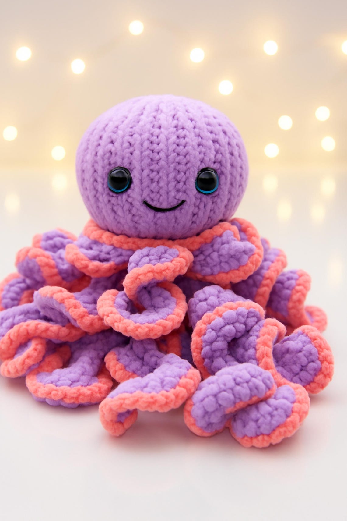 PDF Knitting Pattern Octopus Toy Spiral Legs Flutterby Chunky ( Bulky ...