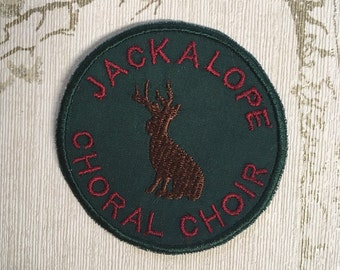 Jackalope Iron on Patch - Etsy