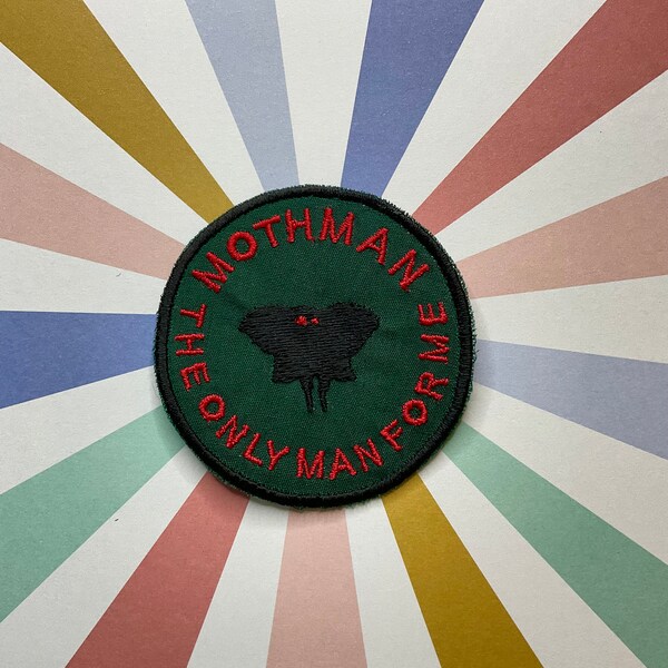 Mothman Patch - Etsy