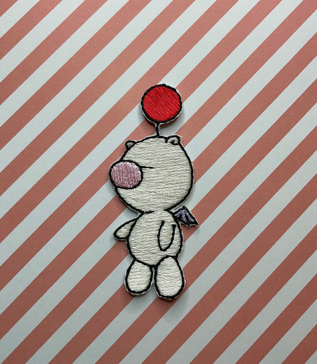 Kingdom Hearts Moogle Embroidered Iron On/sew on Patch. - Etsy