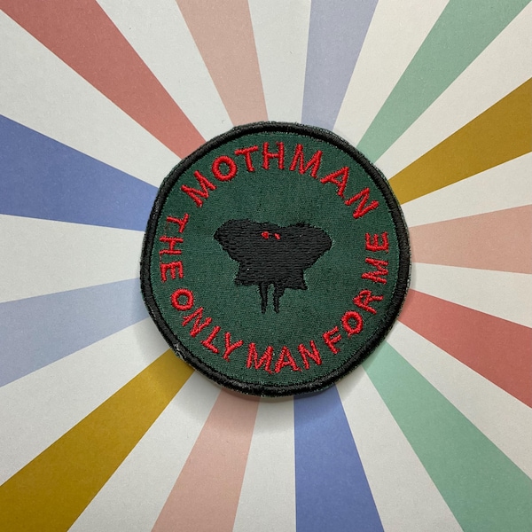 Mothman Patch - Etsy