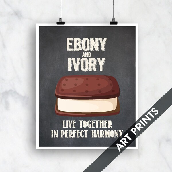Ebony Ivory - Etsy