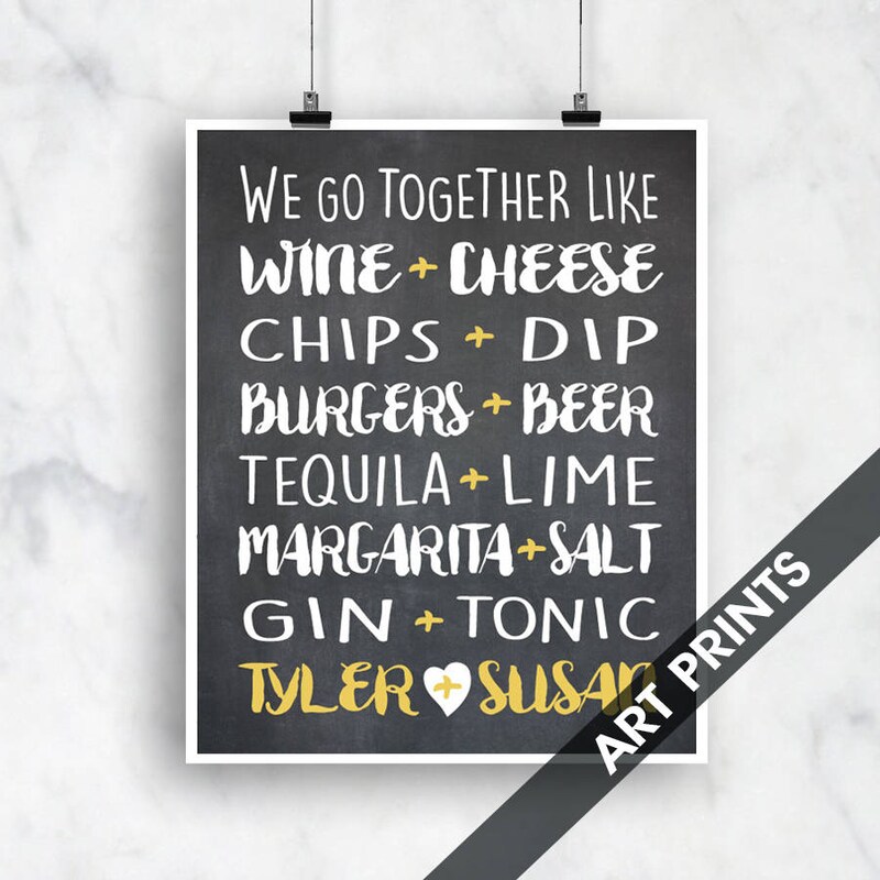 We Go Together Like - Etsy