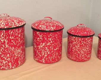 Enamelware set | Etsy