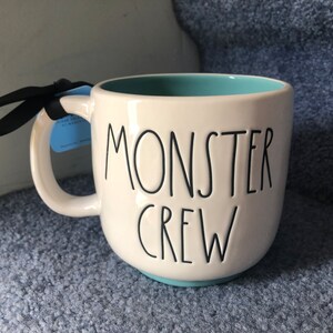 Rae Dunn New Disney Pixar Monster's Inc Mug monster Crew With Mike ...