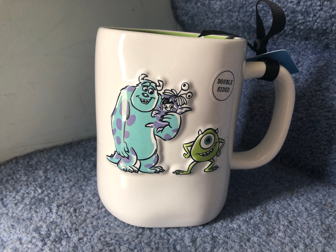 Rae Dunn New Disney Pixar Monster's Inc. Scream Team Mug Sully Mike ...