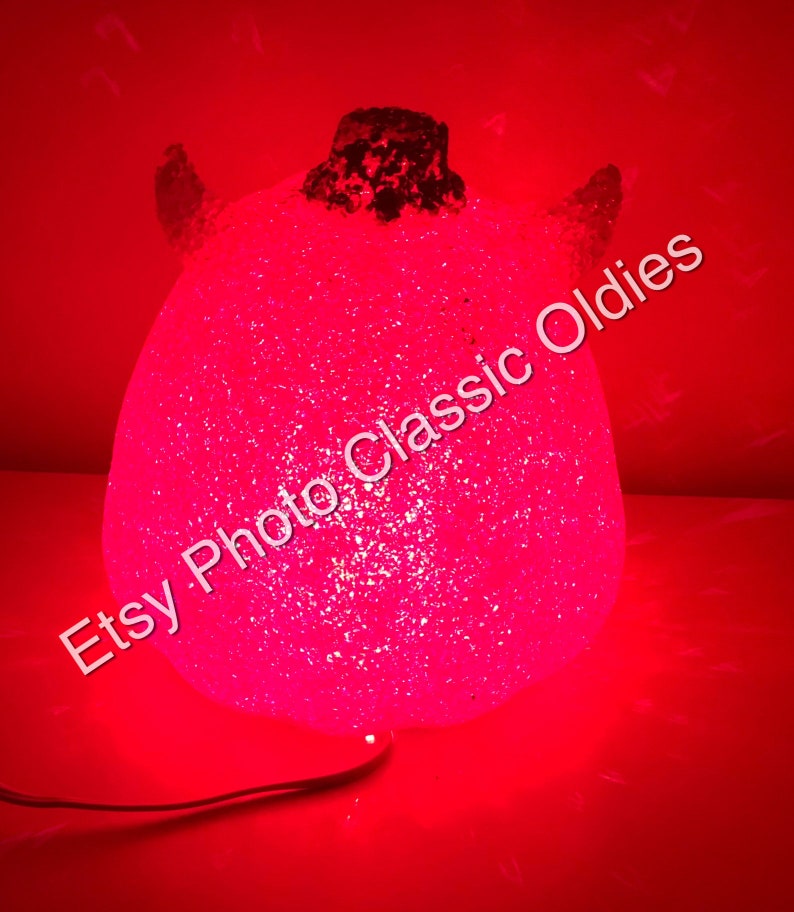 Vintage Red Devil Halloween Decorations Melted Plastic Popcorn - Etsy