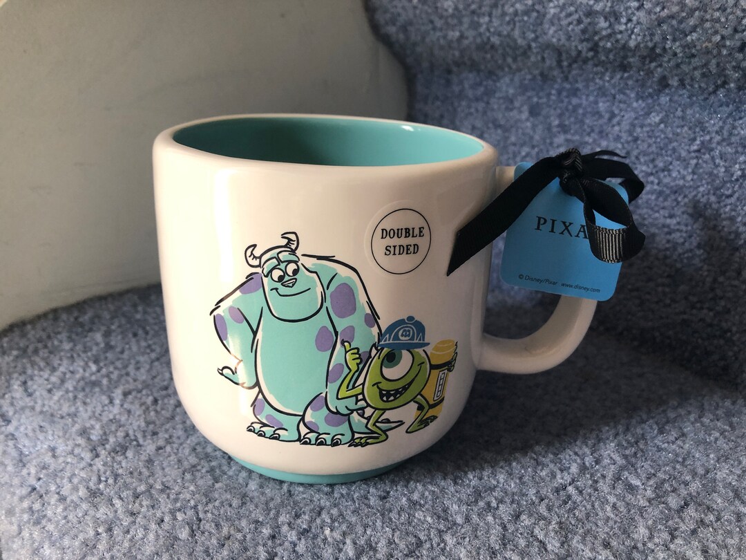 Rae Dunn New Disney Pixar Monster's Inc Mug monster Crew With Mike ...