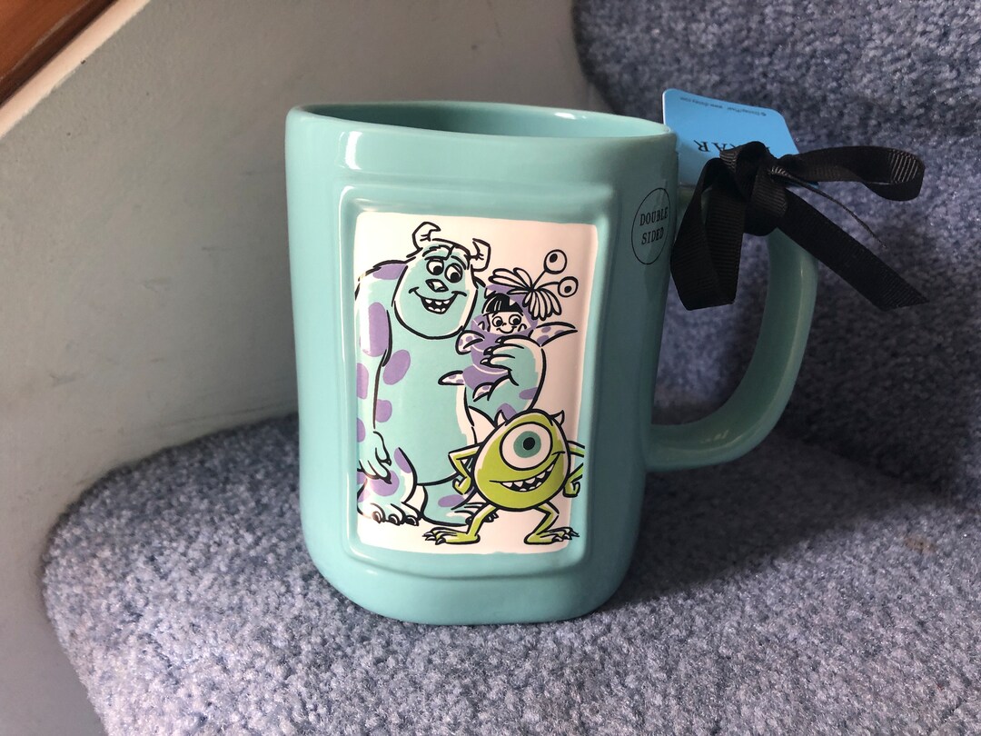 Rae Dunn New Disney Pixar Monster's Inc. Mug With Mike Wazowski and ...