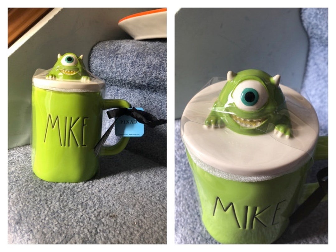 Rae Dunn Monsters Inc Pixar MIKE Wazowski Topped Mug No Damage - Etsy