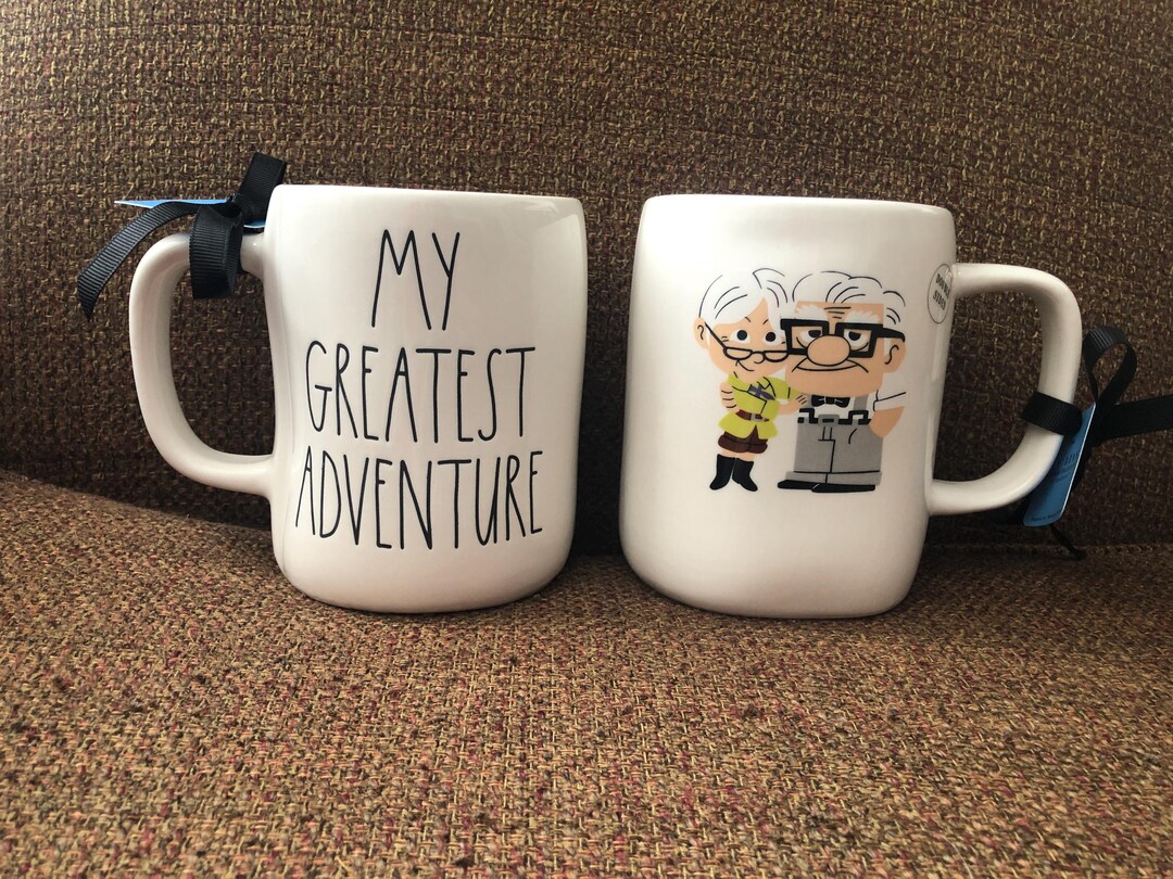 Rae Dunn New Disney UP Movie my Greatest Adventure Mug W/ Carl & Ellie ...