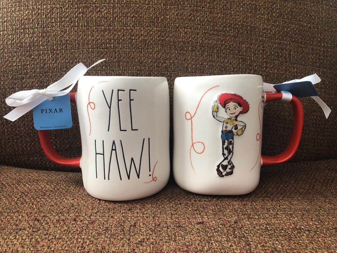 Rae Dunn New Disney Toy Story Jessie "yee Haw" Mug No Damage Never Used ...