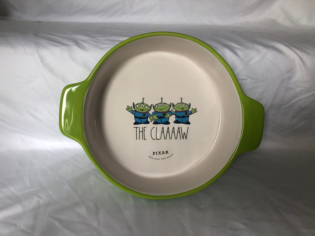 Rae Dunn New Disney Pixar Toy Story the Claw Alien Dish or Casserole W ...