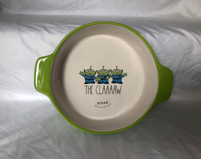 Rae Dunn New Disney Pixar Toy Story "the Claw" Alien Dish or Casserole ...