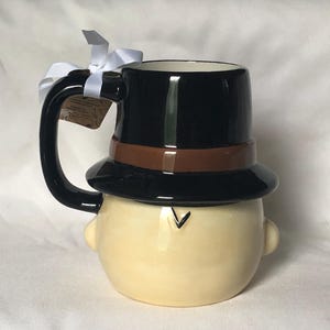 Rae Dunn New Peanuts Charlie Brown Pilgrim Head Thanksgiving Mug No ...