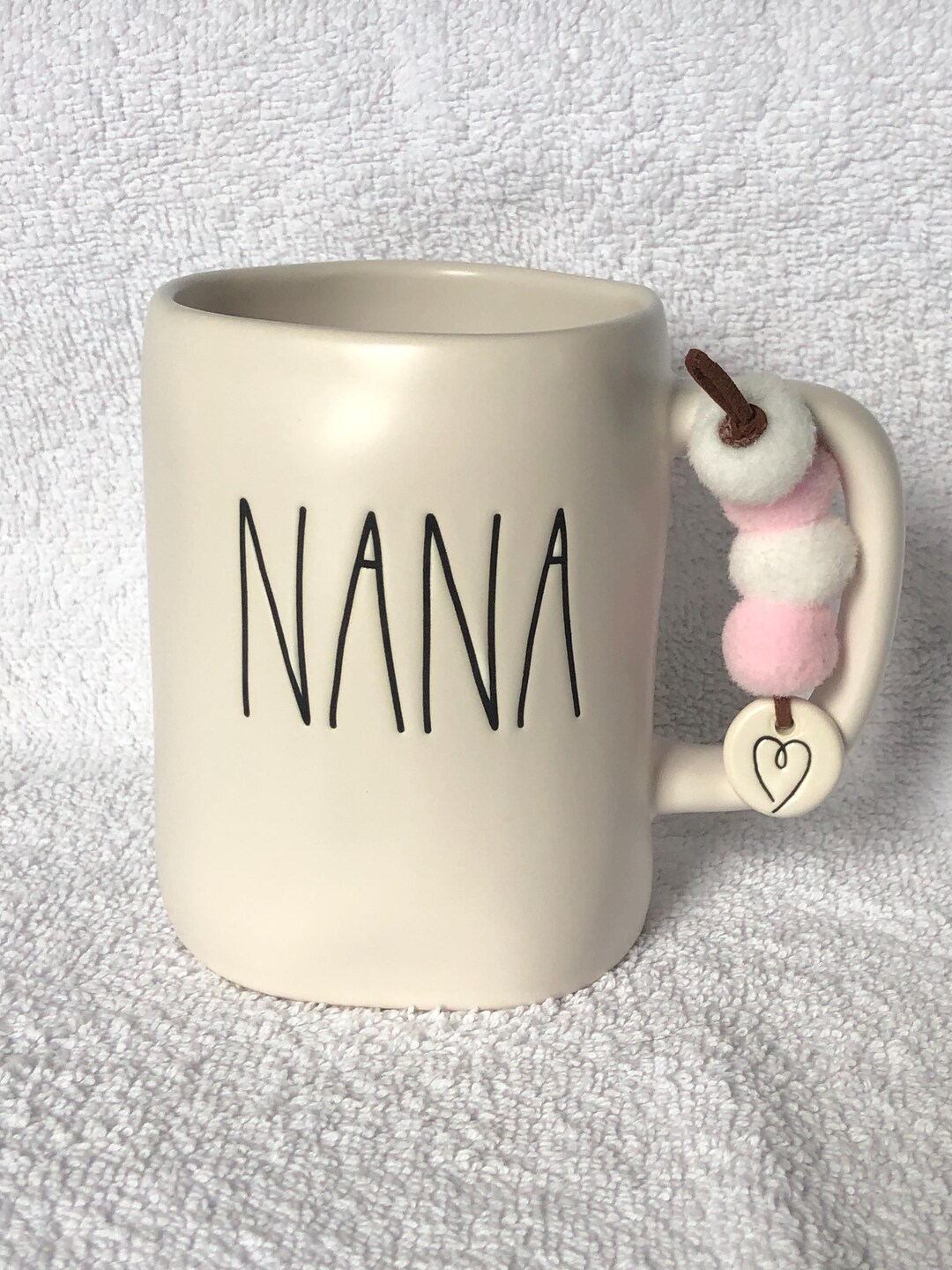 Rae Dunn New nana Mug W/ Heart Charm No Damage Never Used - Etsy