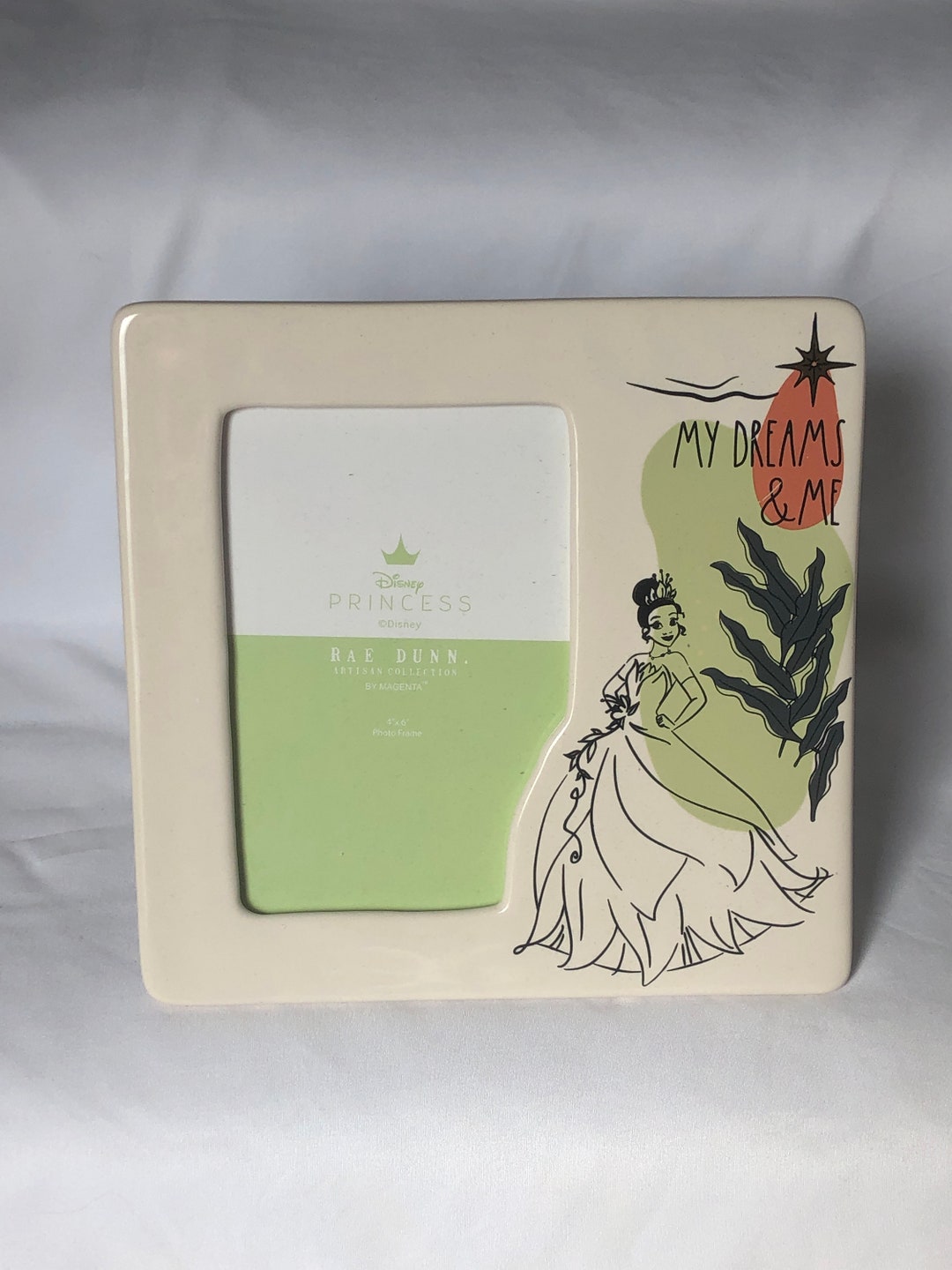 Rae Dunn New Disney Princess Tiana Princess and the Frog 4X6 Wall or ...