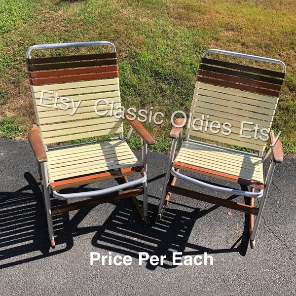 Vintage Camp Chair - Etsy