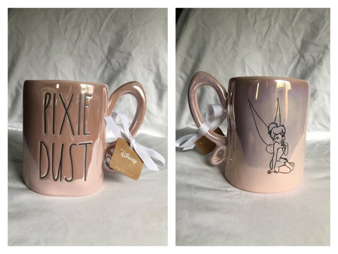 Rae Dunn Pink Iridescent Pixie Dust Disney Tinker Bell From Peter Pan ...