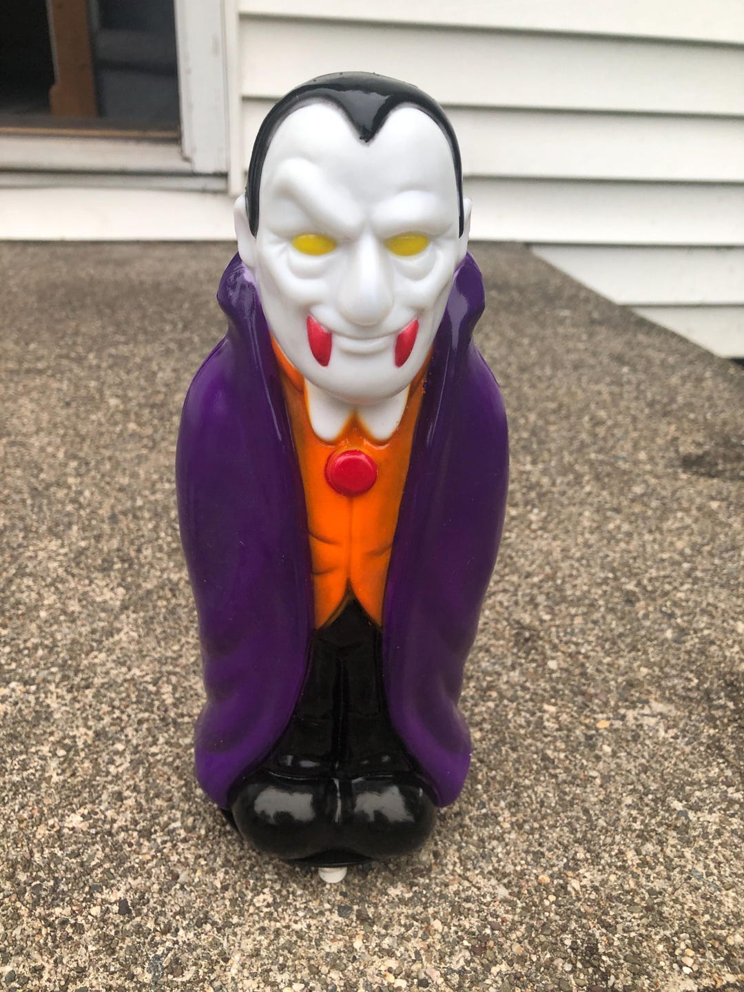Vintage Empire Blow Mold Light Topper Halloween Dracula or Vampire ...