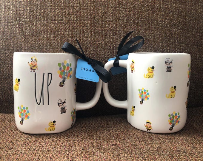 Rae Dunn New Disney Pixar UP Movie Mug W/ Dug the Dog, Russell ...