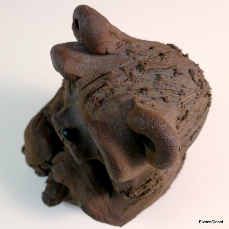 MAX HINDT BEAR Hand Signed Bear Pottery by Max Hindt Brown Ceramic ...