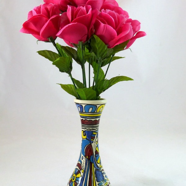 Multi Colored Vase - Etsy