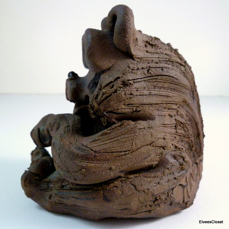 MAX HINDT BEAR Hand Signed Bear Pottery by Max Hindt Brown Ceramic ...