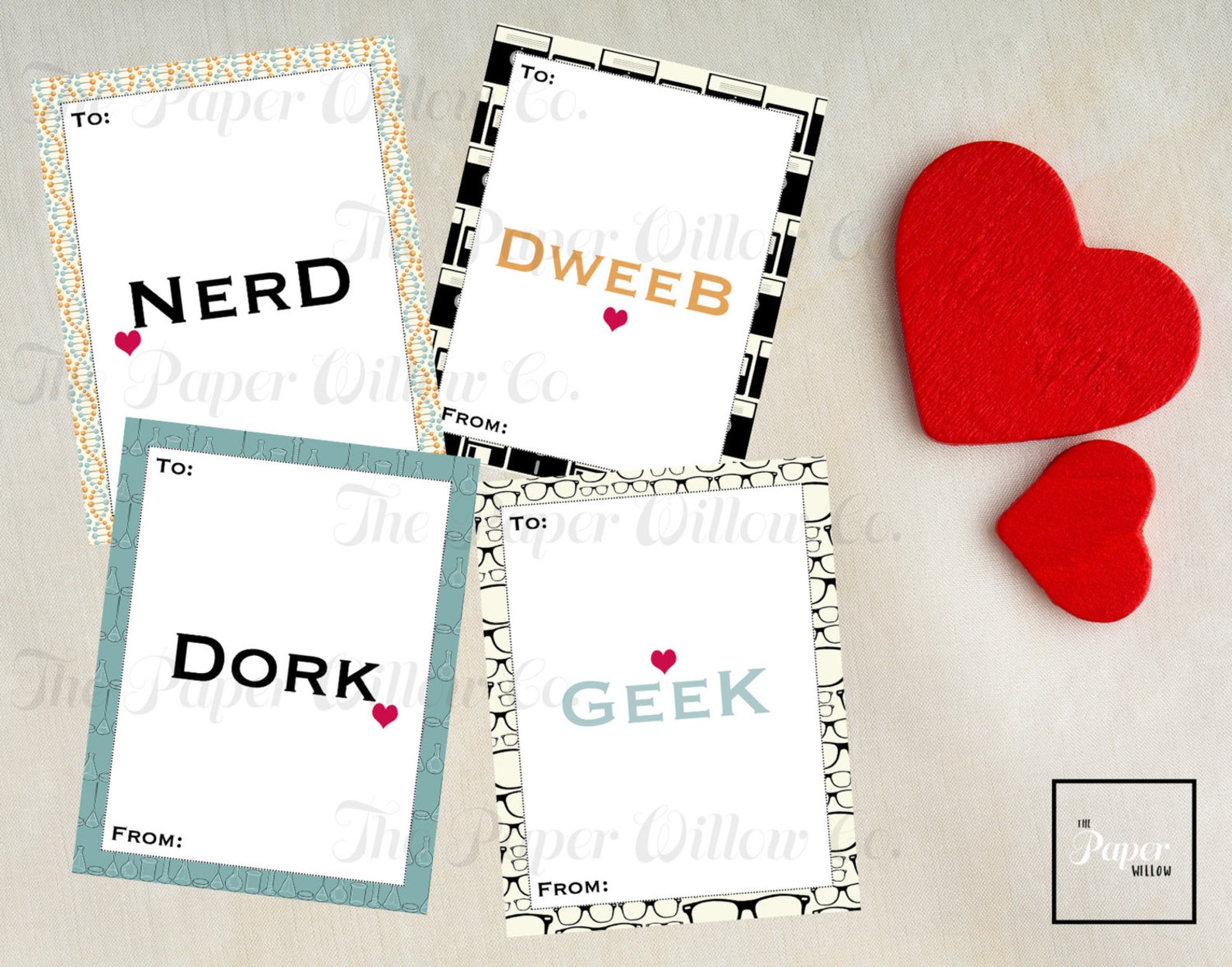 Nerd Girl Problems-diy Printable-holiday Card-instant Download-holidays ...