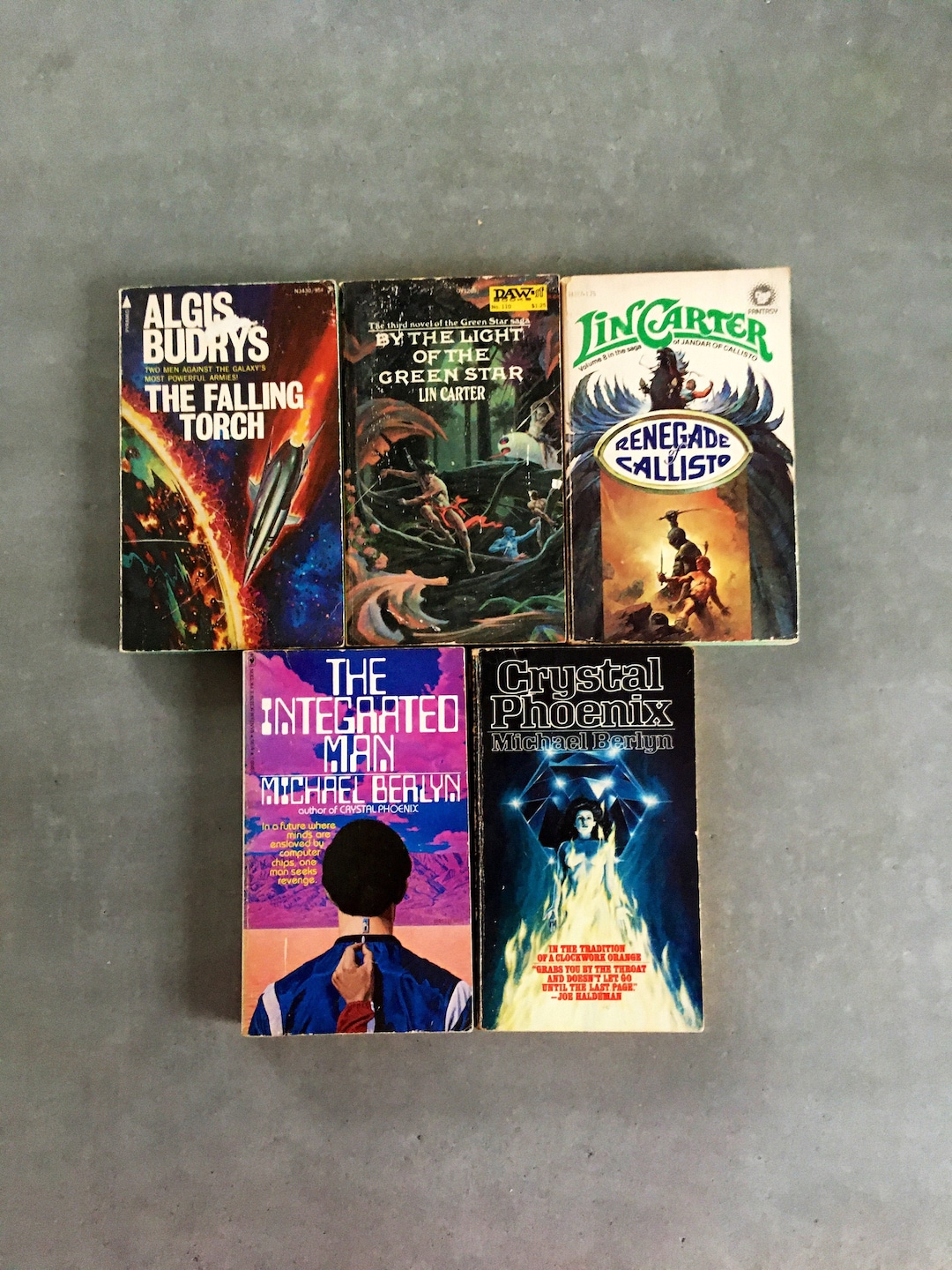 Vintage Sci Fi Paperbacks 60s-80s Lot of 5 - Etsy