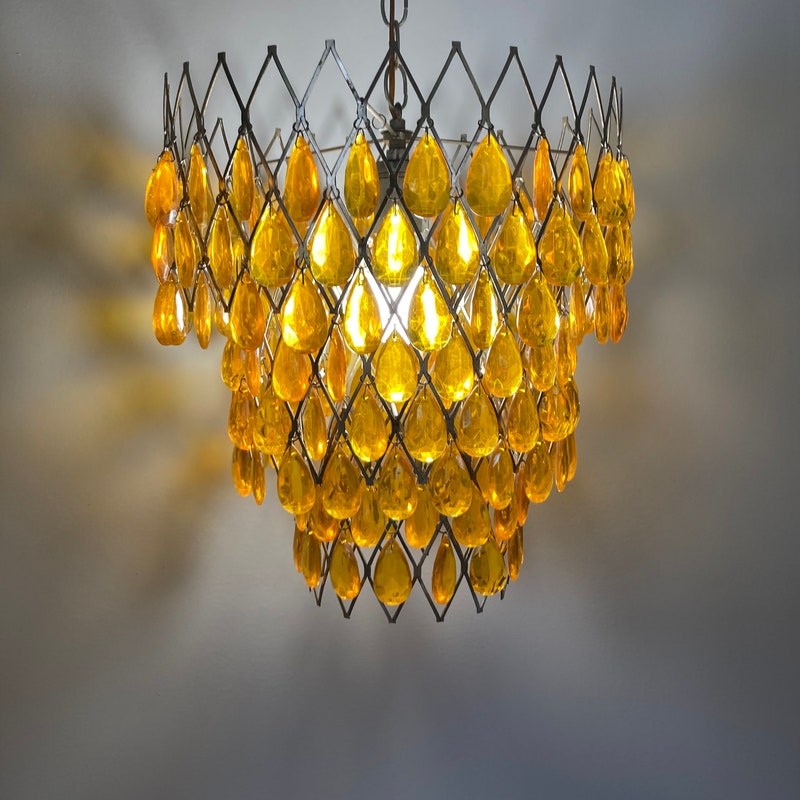 1960s Swag Lamp - Etsy