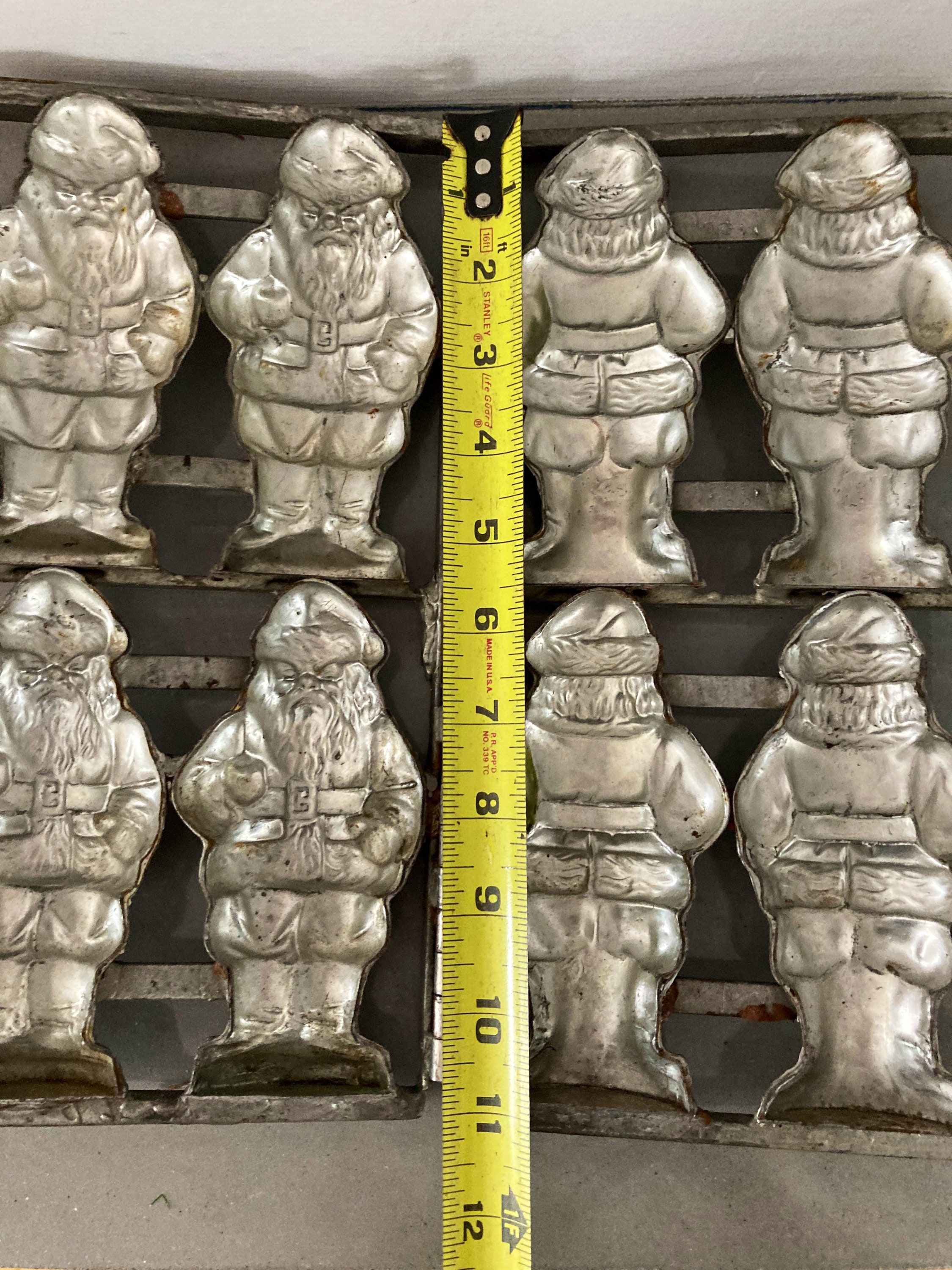 Antique Santa Chocolate Mold | Etsy