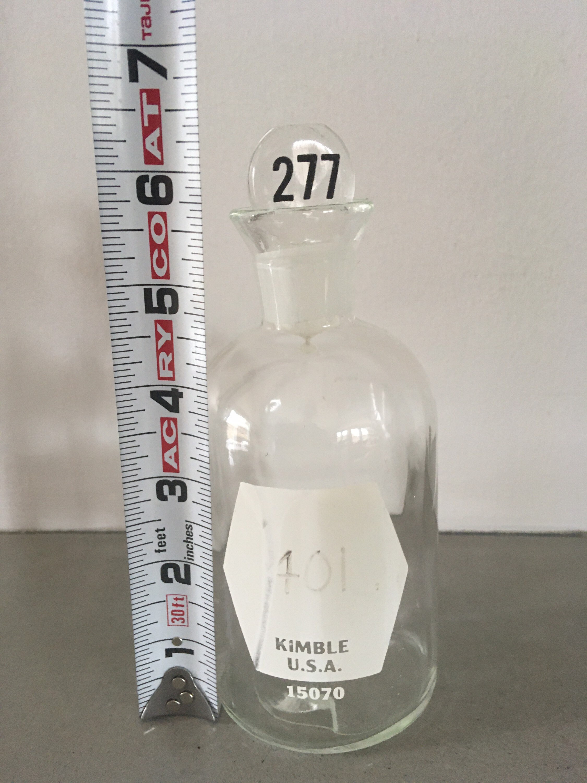 Laboratory Glass Bottles Ground Glass Stoppers Chemistry Lab - Etsy