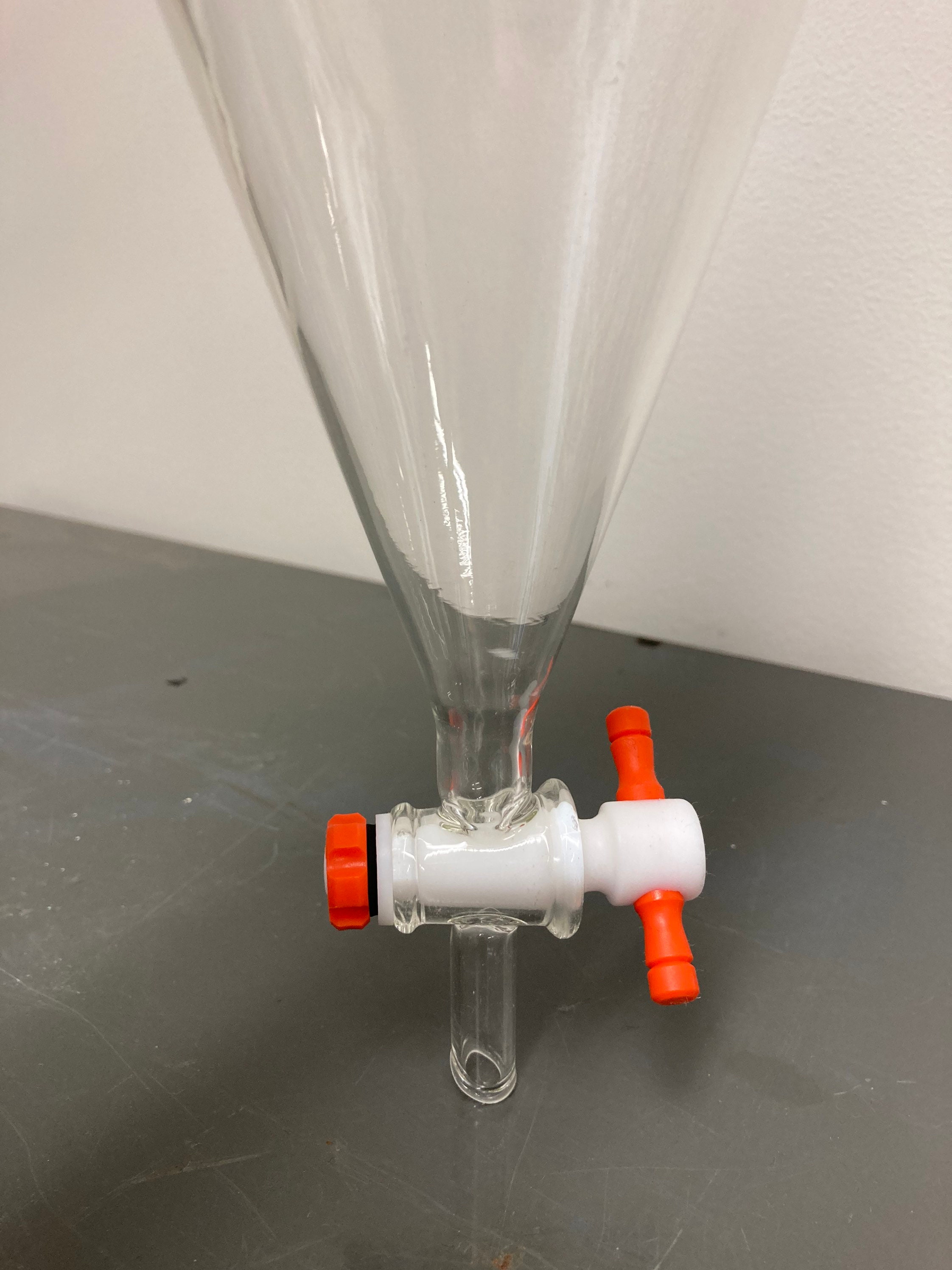 Vintage separatory funnel glass 1000 mL | Etsy