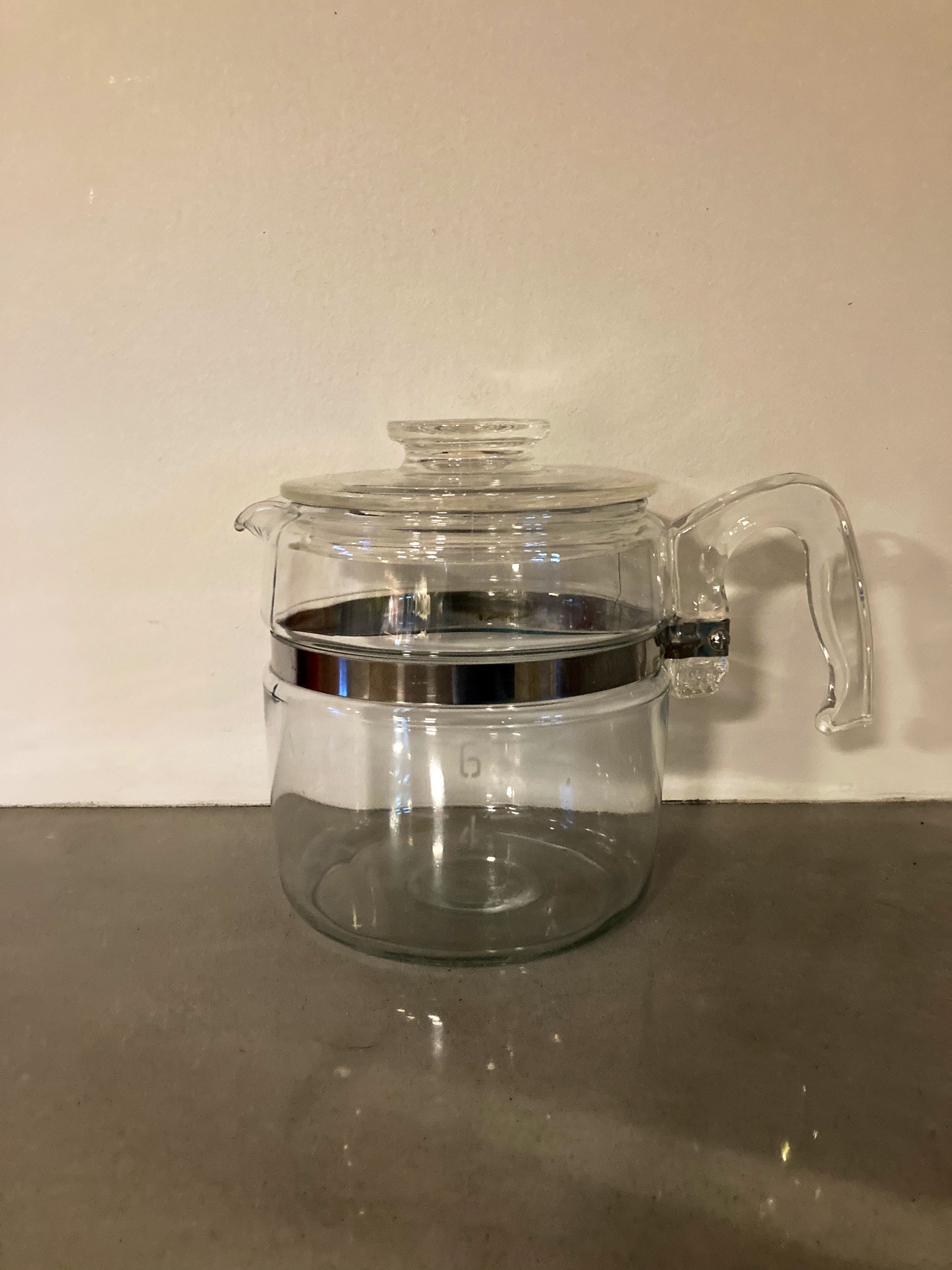 Pyrex Percolator 6 Cup Pot and Cover Only - Etsy