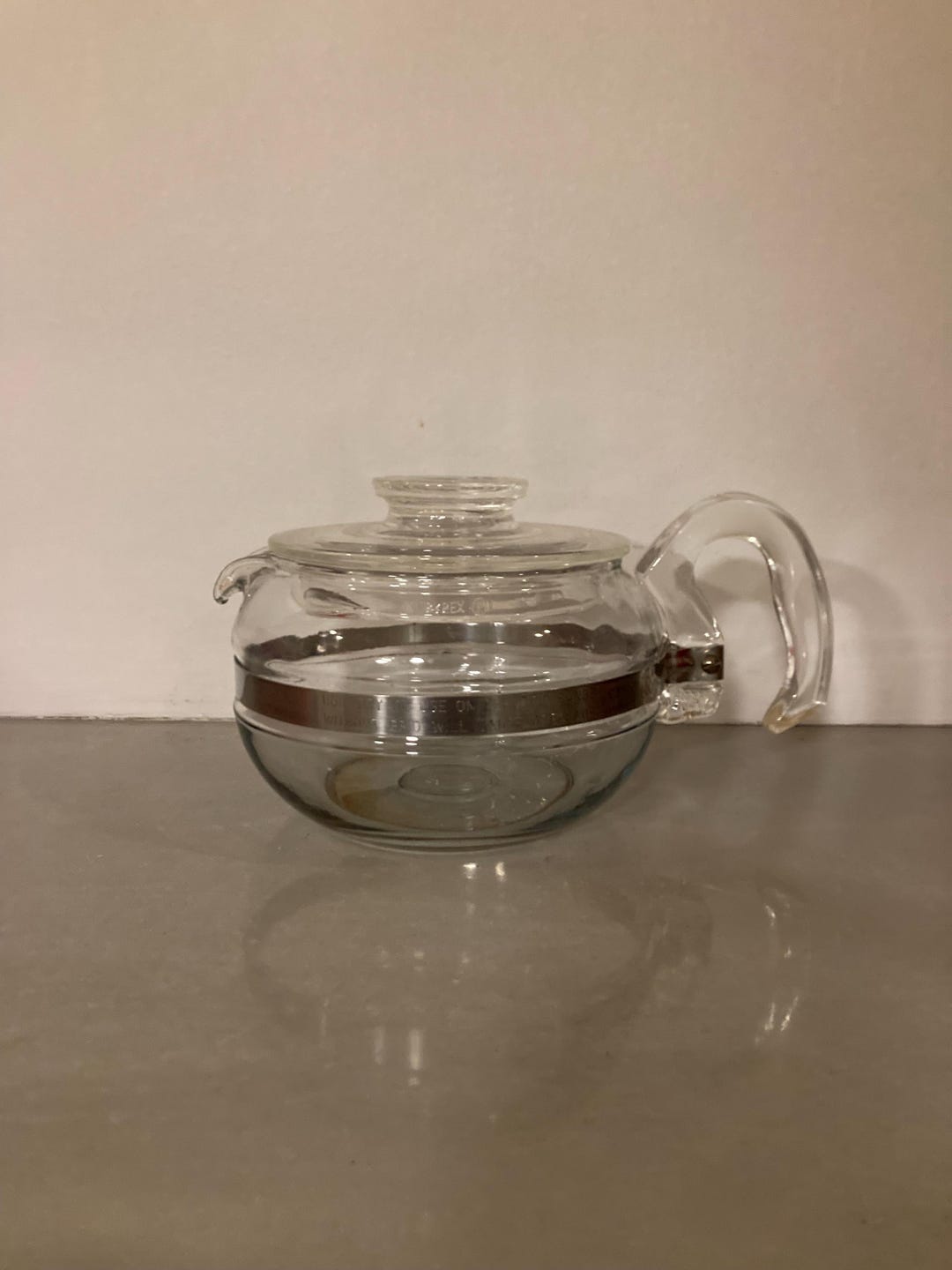 Vintage Pyrex Teapot - Etsy