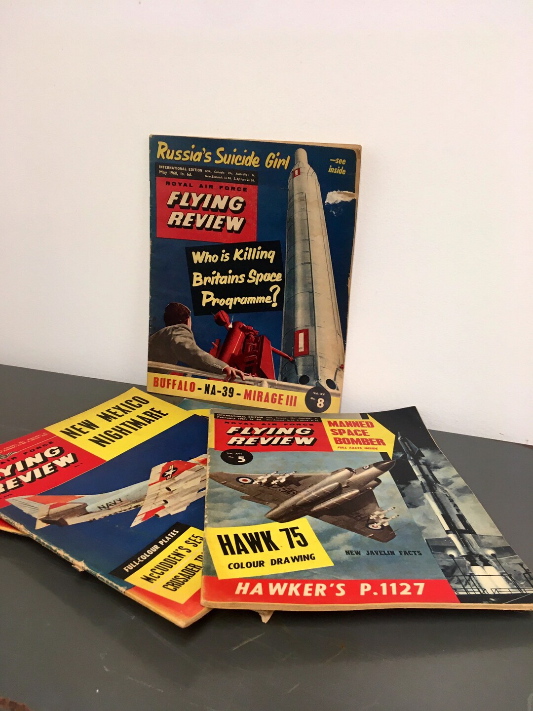 Vintage Aviation Magazines 60s - Etsy