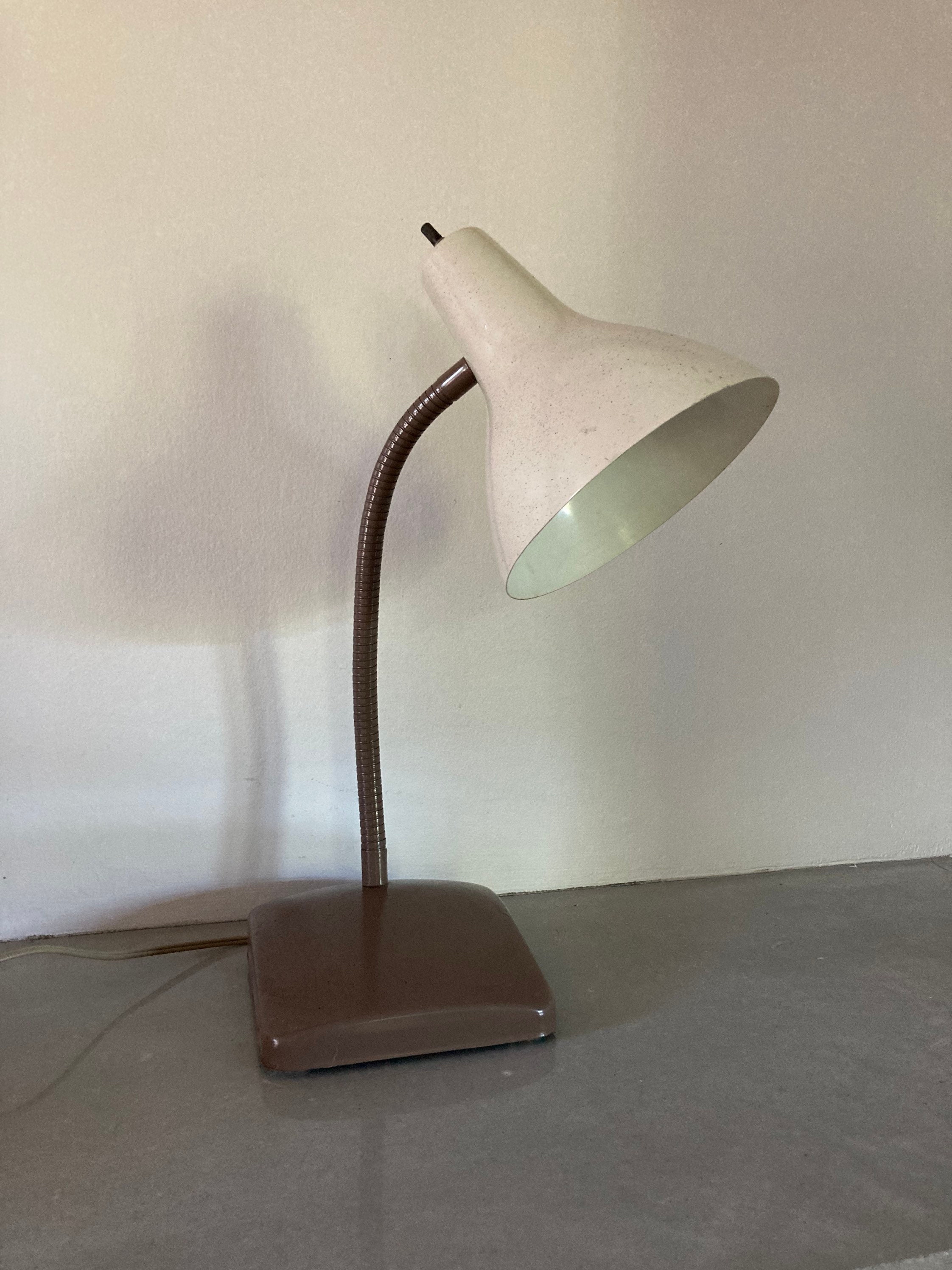 Vintage Gooseneck Table Lamps - Etsy