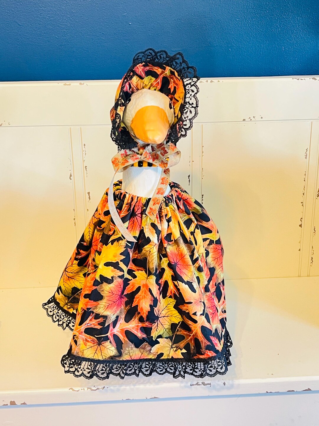 18-20" Fall Goose Outfit//goose Outfits/porch Goose/medium Goose Outfit ...