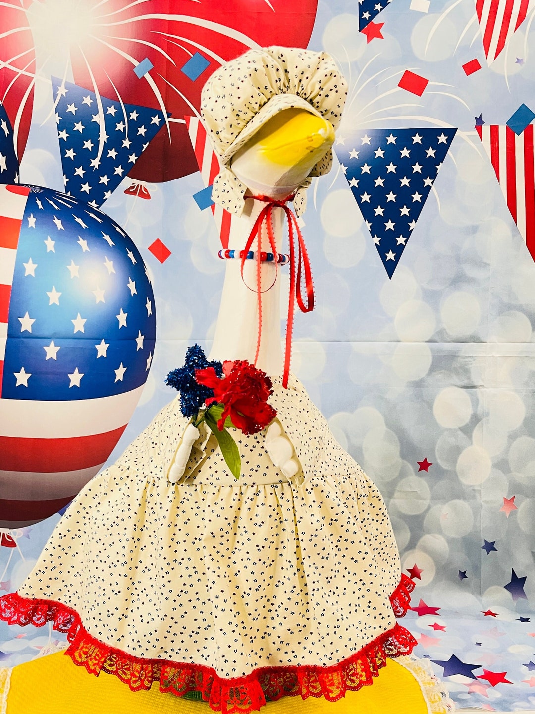 Independence Day/large Goose Outfits/lawn Garden Goose - Etsy