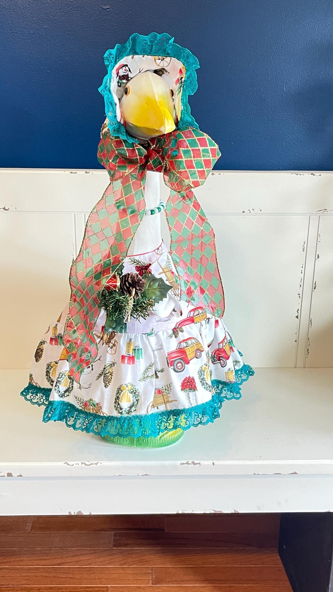 Christmas Goose Outfit/ Christmas Gifts/large Goose Clothes/outfits for ...