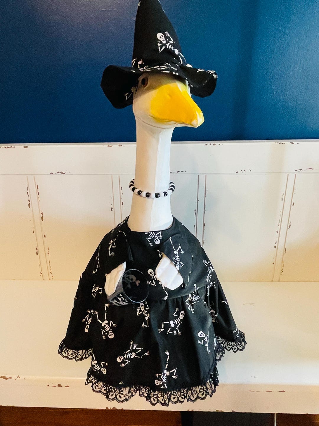 Halloween Skelton Goose Outfit/clothes for Goose/outfits for Goose ...