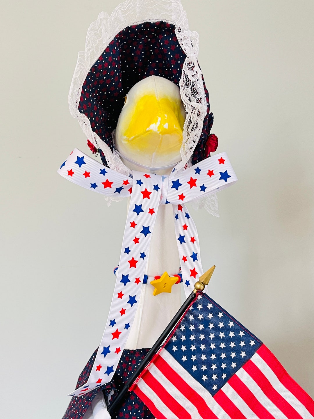 Independence Day/large Goose Outfits/goose Outfits/porch Goose/lawn ...