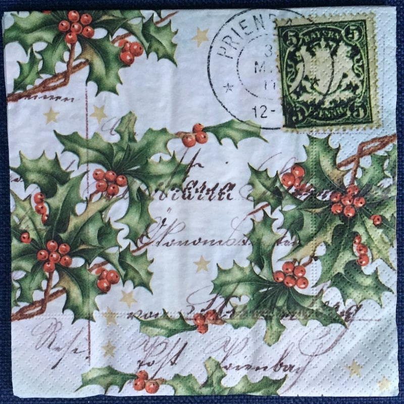 Christmas Decoupage Paper - Etsy