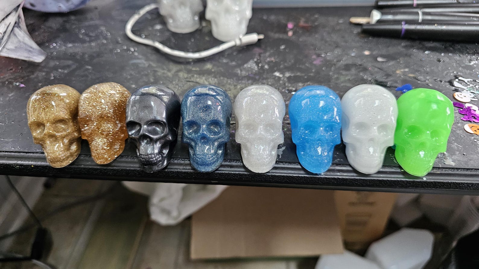Handmade Skulls - Etsy