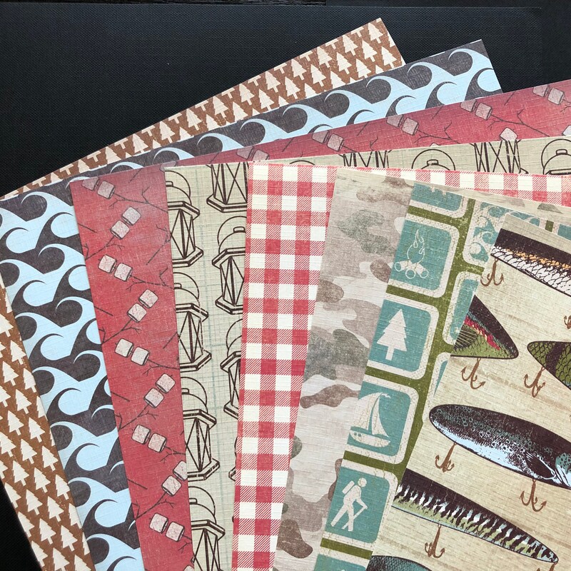 Patterned Cardstock - Etsy