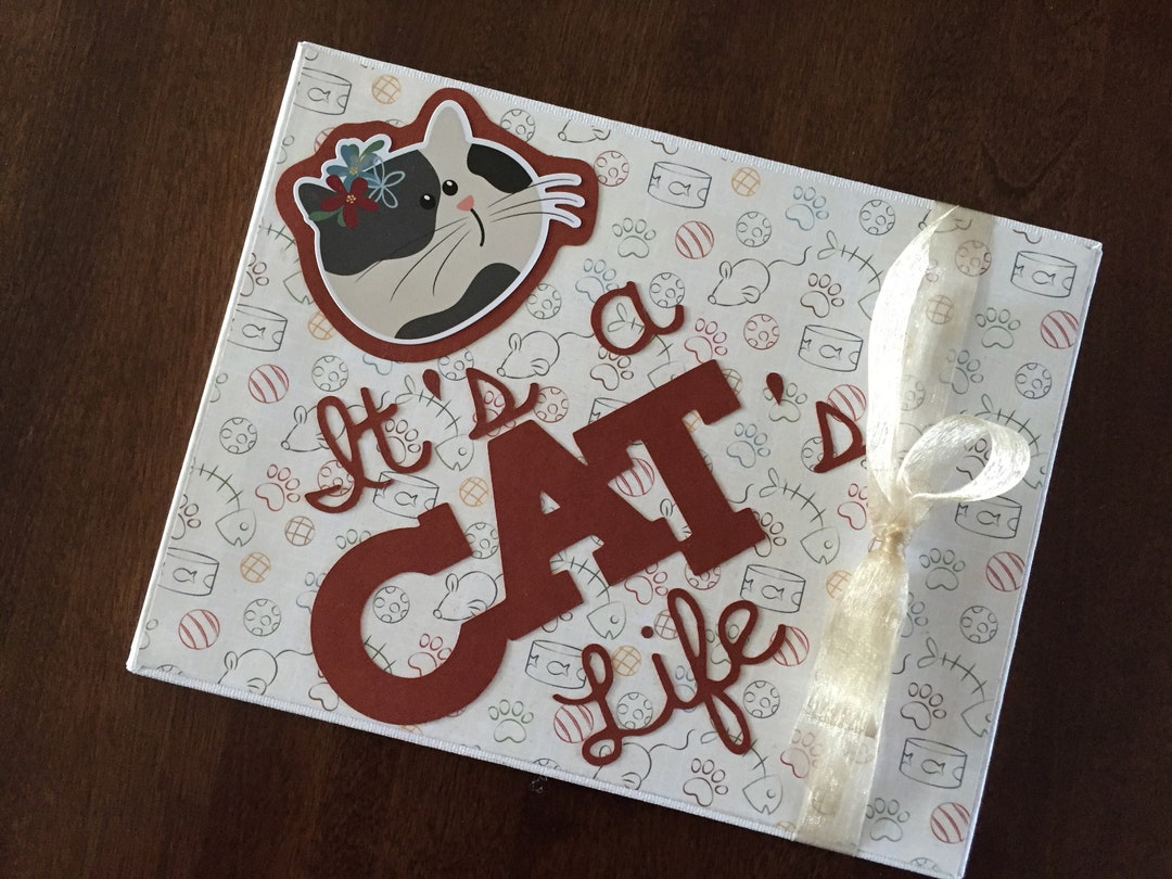 Photo Book | Cat Photo Book | Gift for a Cat Lover | Cat Mom's Photos ...