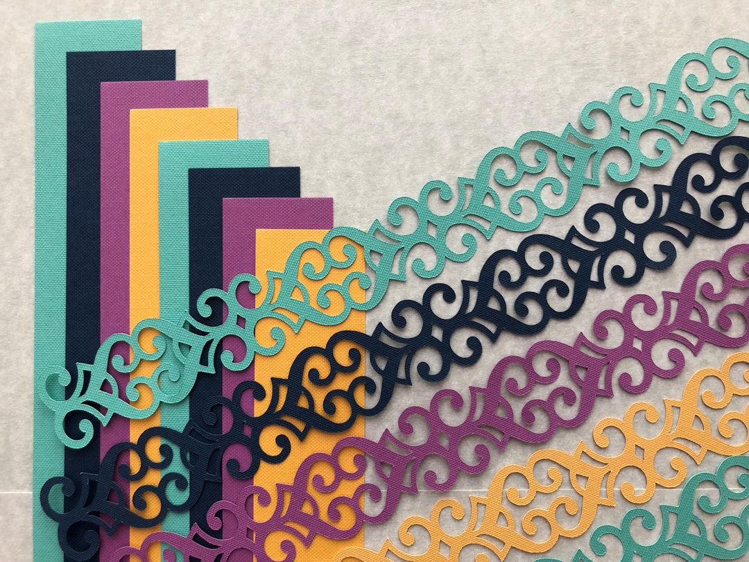 Wrought Iron Border Set 16 Pieces 4 Colours Wrought Iron - Etsy