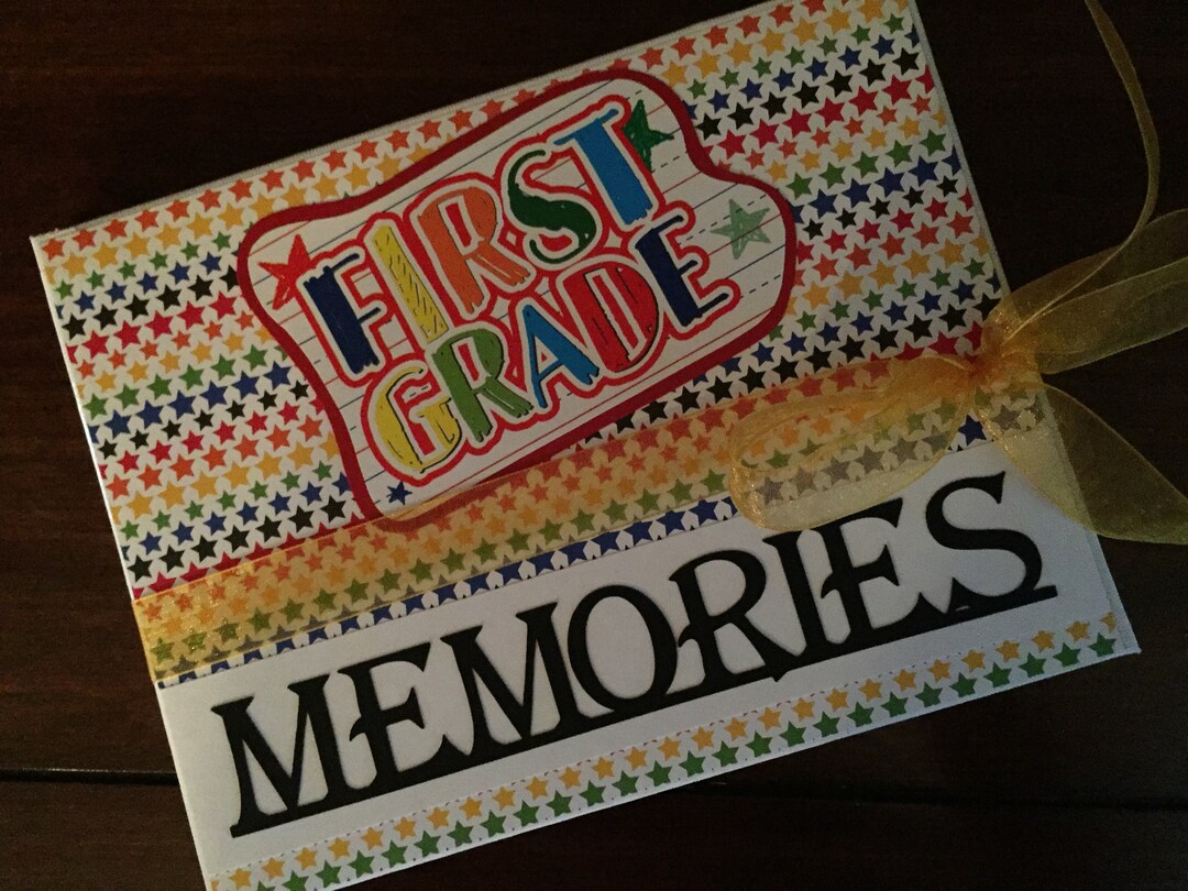 Photo Book | School Photo Book | First Grade Photos | First Grader Gift ...